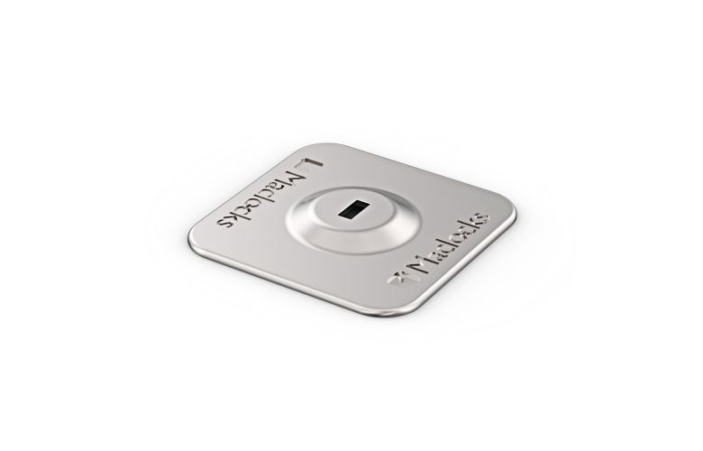 Universal Adhesive Security Plate - Lock Not Included
