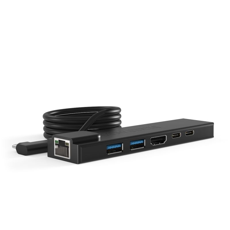 1-Meter Cable USB-C Hub