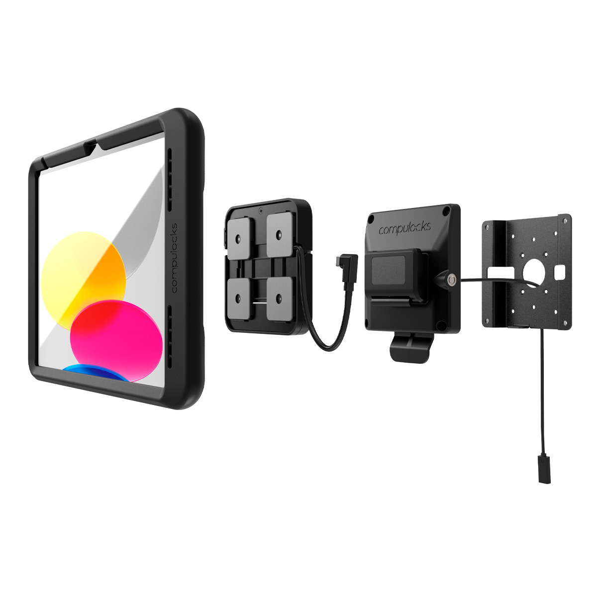 iPad (10-11 gen) Security Wall Mount with Cable-free Charging ...