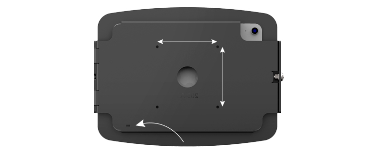 iPad Wall Mount Enclosure - Space collection By Maclocks