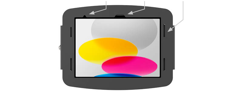 iPad Security Wall Mount - Space