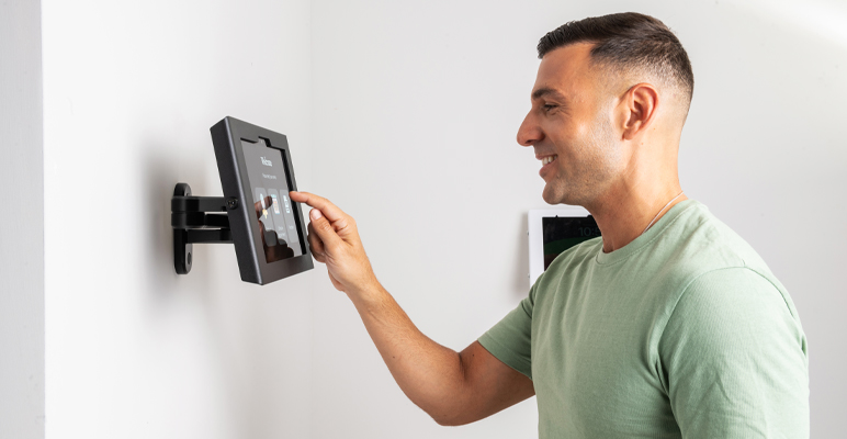 Microsoft Surface Pro/Go Wall Mount with Swing Arm - Apex Swing Arm